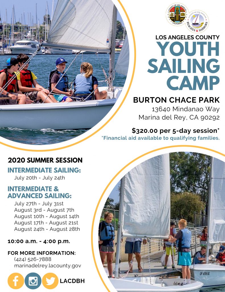 Summer Youth Sailing Camp – Beaches & Harbors