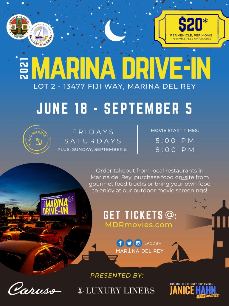 Updated Marina Drive-In Flyer – Beaches & Harbors