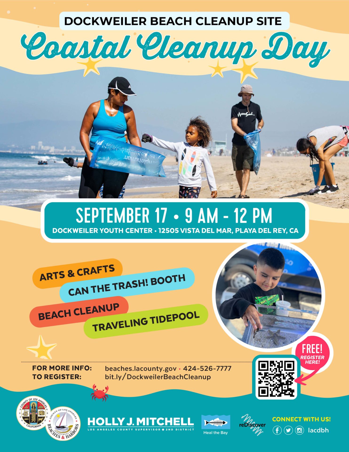 Coastal Cleanup Day – Beaches & Harbors