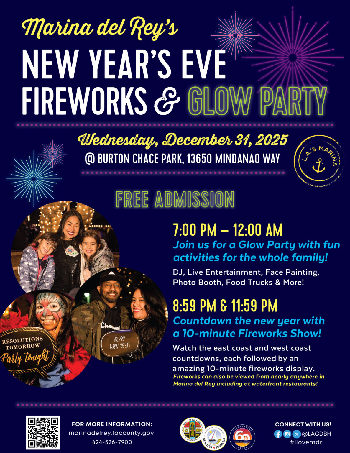 2025 MDR NYE Event Flyer – Beaches & Harbors